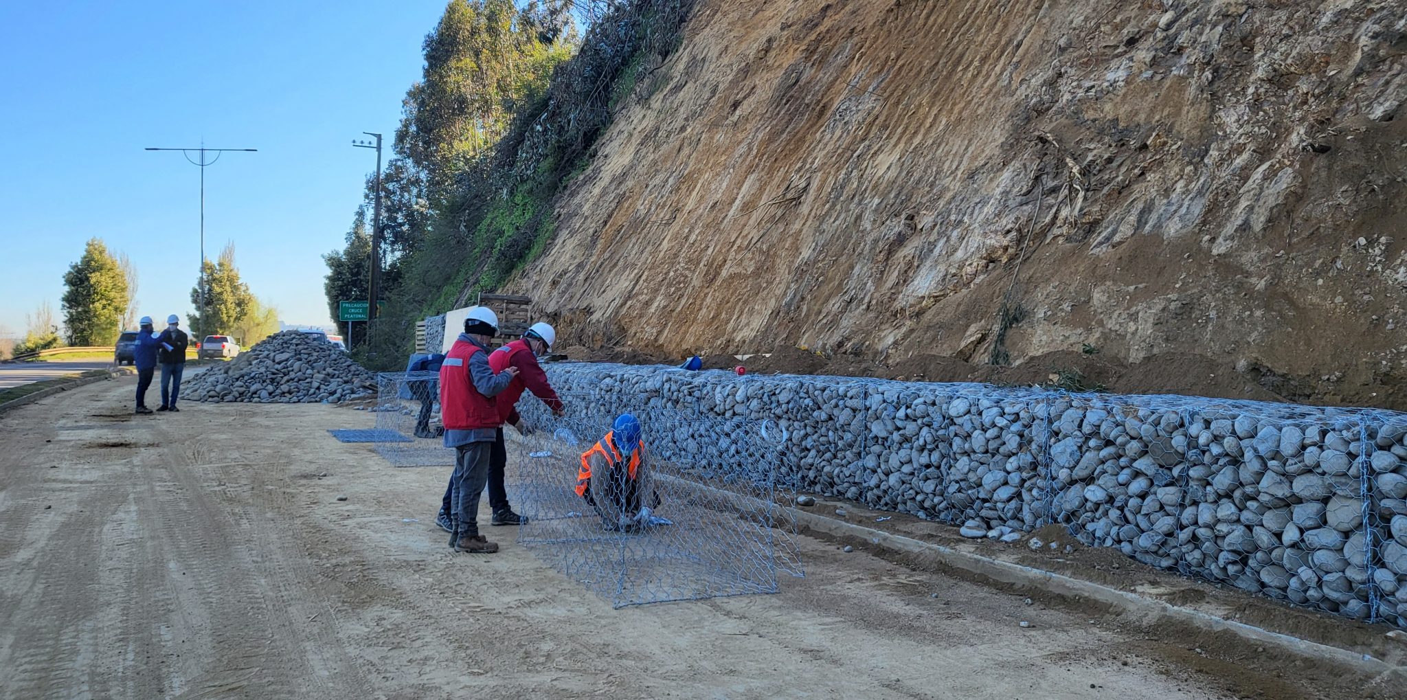 En tiempo récord Serviu estabiliza talud en camino Chiguayante ...